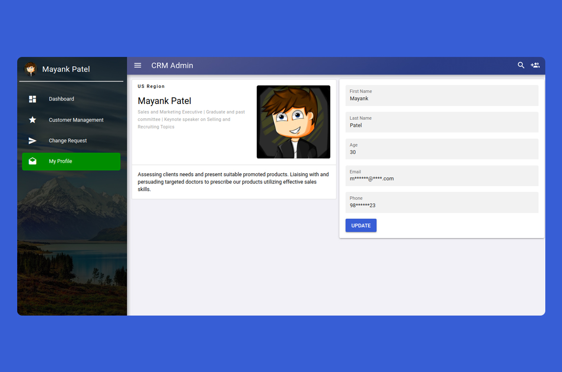 Open Source Admin Crm Template Made Using Quasar And Vue Quasar Admin Crm Made With Vuejs 2687
